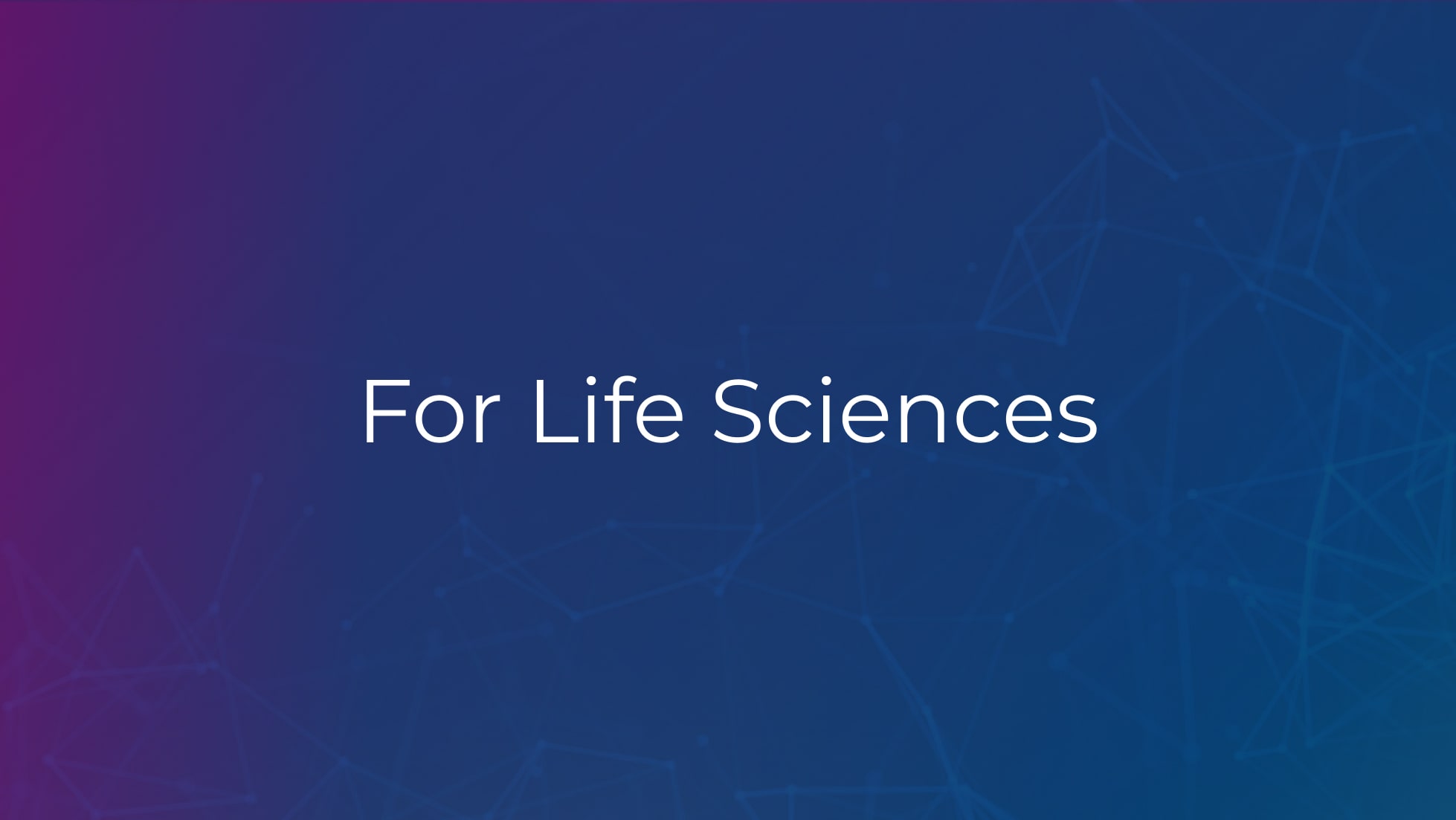 For Life Sciences | Lucem Health